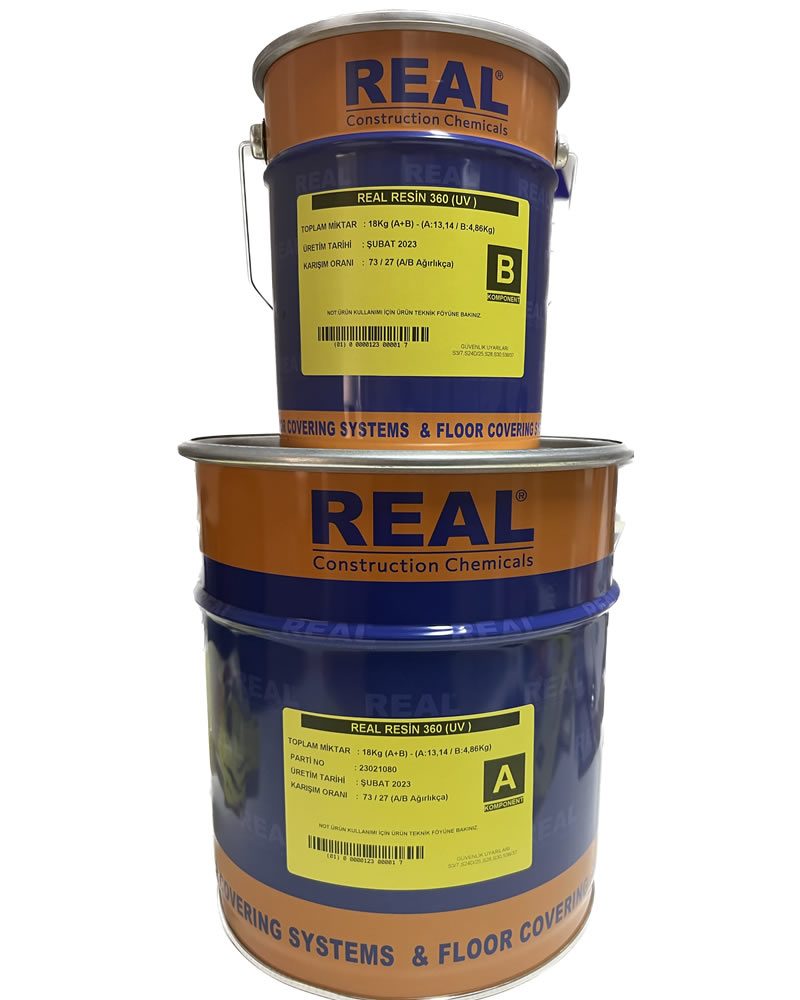 REAL RESİN 360 ULTRA UV EPOXY REÇİNE ESASLI UV CİLA